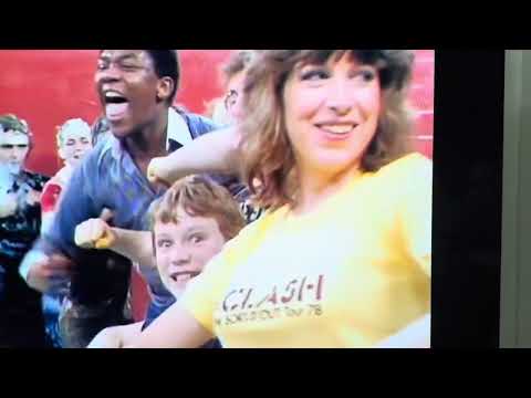 Sally James wearing a Clash T-shirt. TISWAS Saturday 25 November 1978 ...