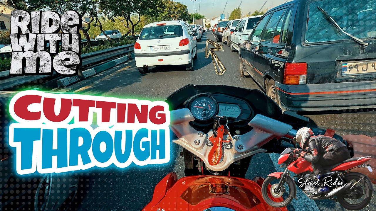 Cutting through | Intense Lane-Splitting Action 🚀🏍 | Race mood 017 ...