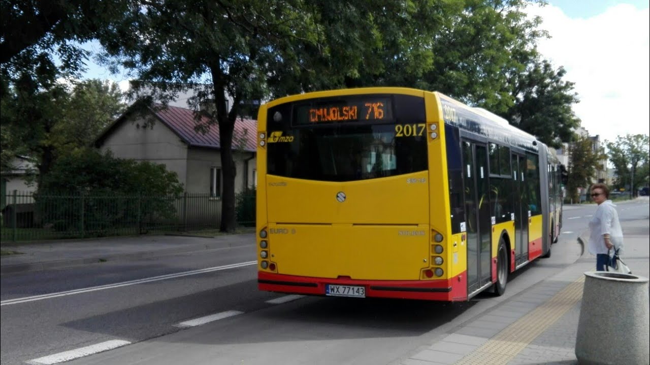 Solbus SM18 🚍2017 [🚌 716 - MZA Warszawa - Przejazd] - YouTube