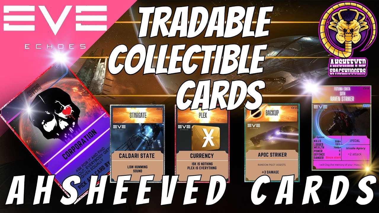 EVE ECHOES - TCG Collecting Cards - Start Collecting! - YouTube
