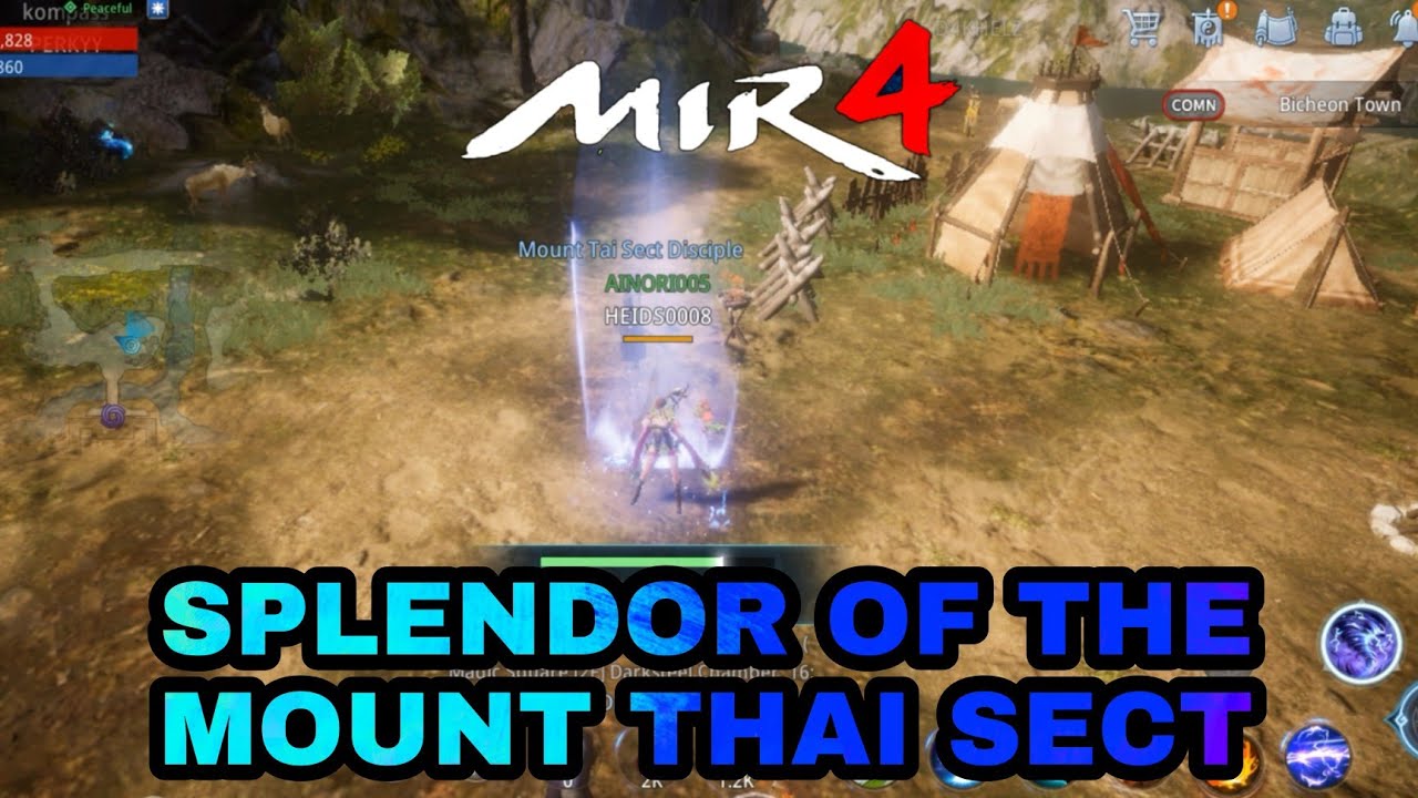 MIR4 SPLENDOR OF THE MOUNT THAI SECT - YouTube