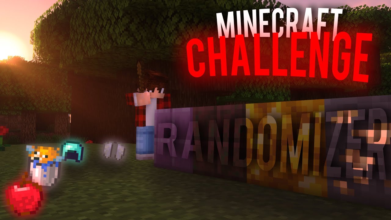 BLOCK ABBAUEN = ZUFÄLLIGES ITEM | Minecraft Randomizer Challenge - YouTube