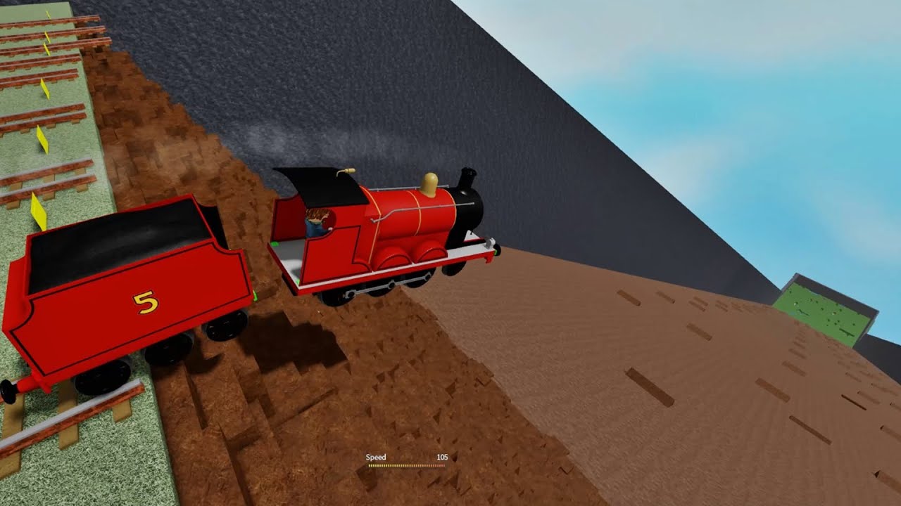 THOMAS AND FRIENDS Crashes Surprises Slide Down with Thomas and his ...