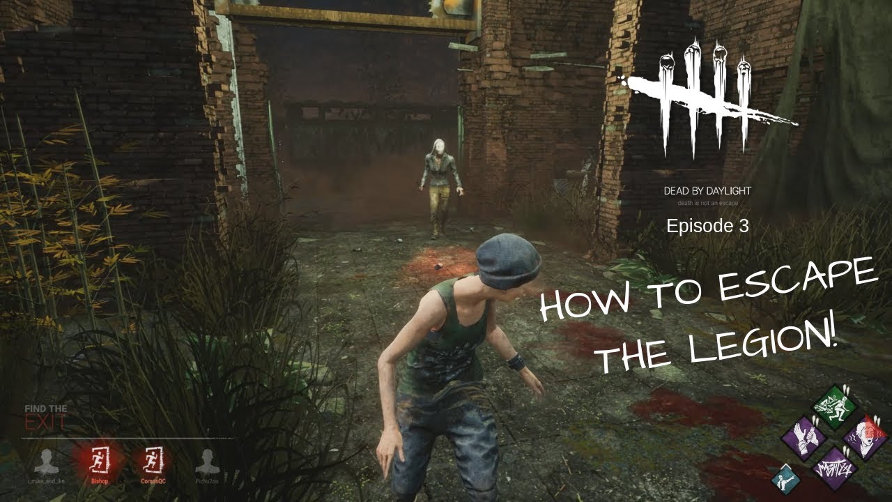 DBD #3 - HOW TO ESCAPE THE LEGION! - YouTube