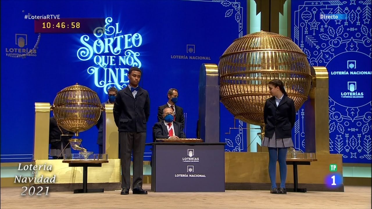 Sorteo Extraordinario Lotería De Navidad 2021 TVE Completo (La 1 HD ...