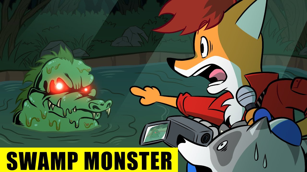 Mysterious Swamp Monster Found!｜Original Monster Cartoon Animation ...
