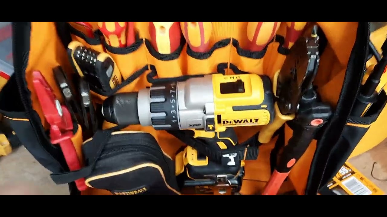Dewalt McLean f1 Backpack @dewalttv - YouTube