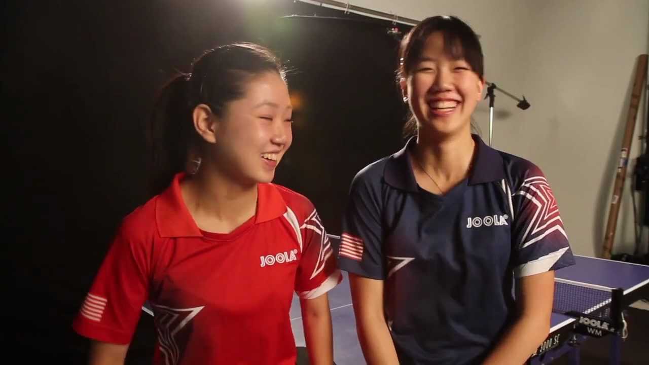 Table Tennis Olympians Lily Zhang and Erica Wu ask you to support Top ...