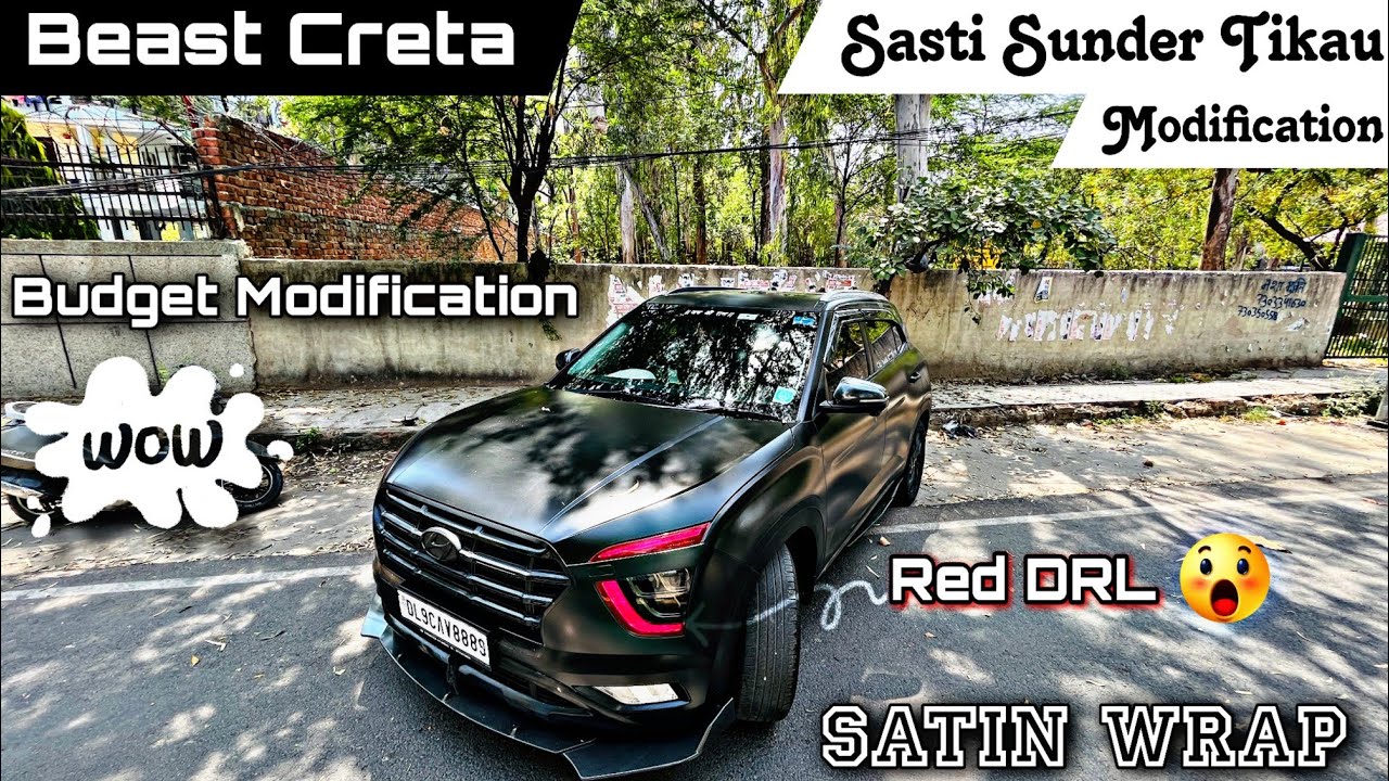 Creta Modified | Beast Creta | Creta Modified Alloy wheels | Creta SX ...