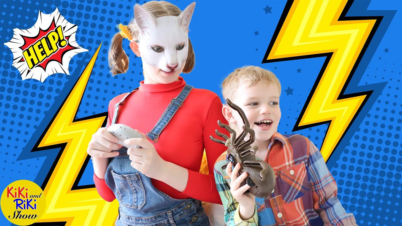 Kiki and Riki have fun playing pranks on each other. A lesson about ...