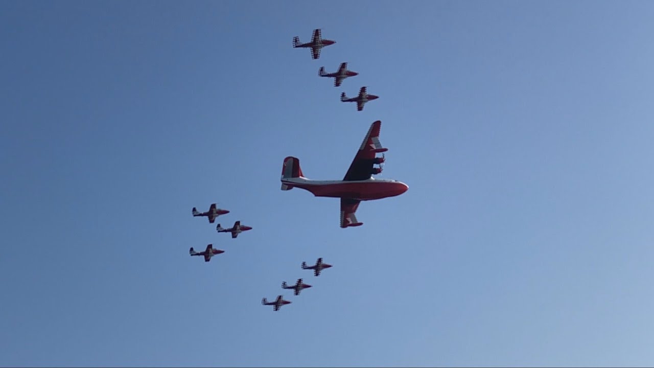 Final flight of iconic Martin Mars water bomber over British Columbia ...