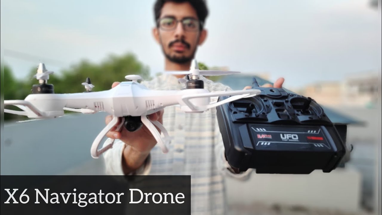 Drone Unboxing and Setup | X6 NAVIGATOR DRONE - YouTube