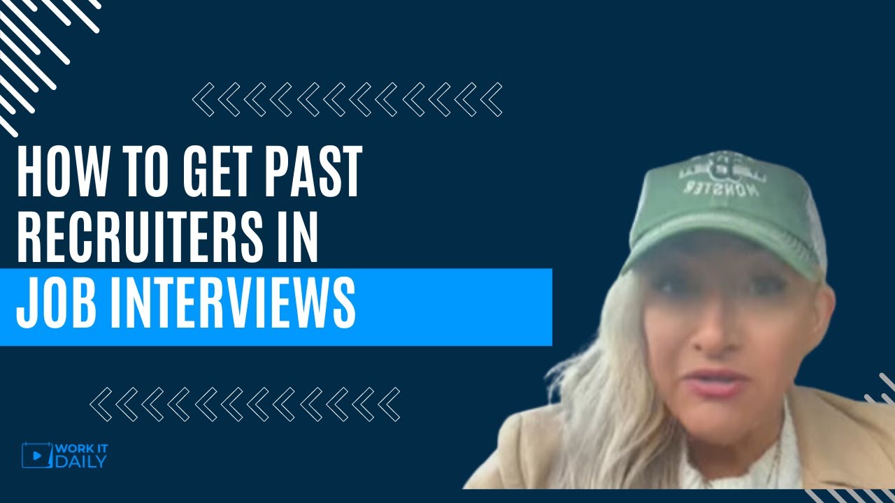 How To Get Past Recruiters In Job Interviews 👉 - YouTube