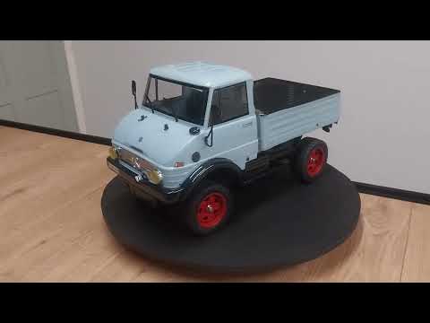 Tamiya cc01 unimog rc radio controlled truck reveiw - YouTube