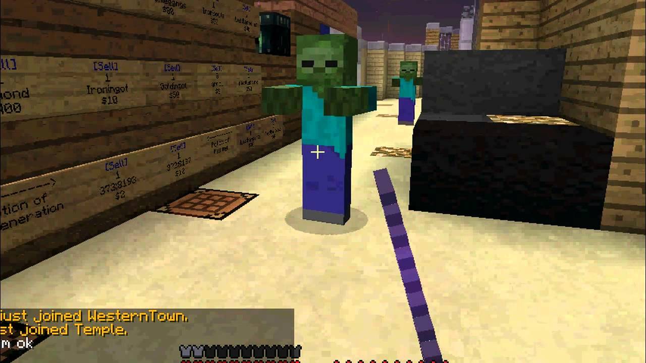 Minecraft AEM server - YouTube