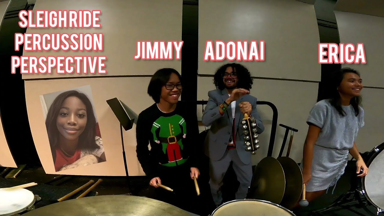 Sleigh Ride - Percussion Perspective - YouTube