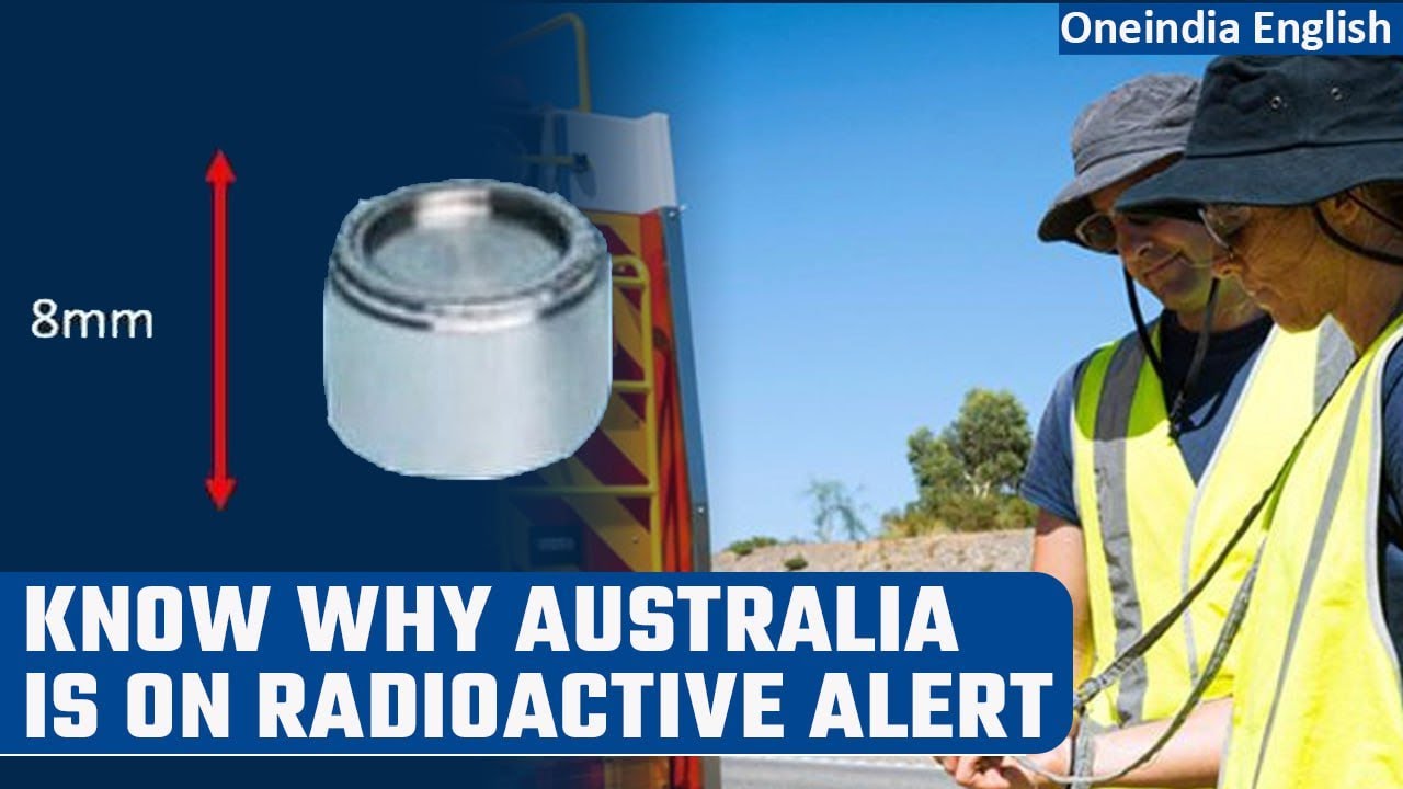 Australia on radiation alert after radioactive capsule goes missing ...