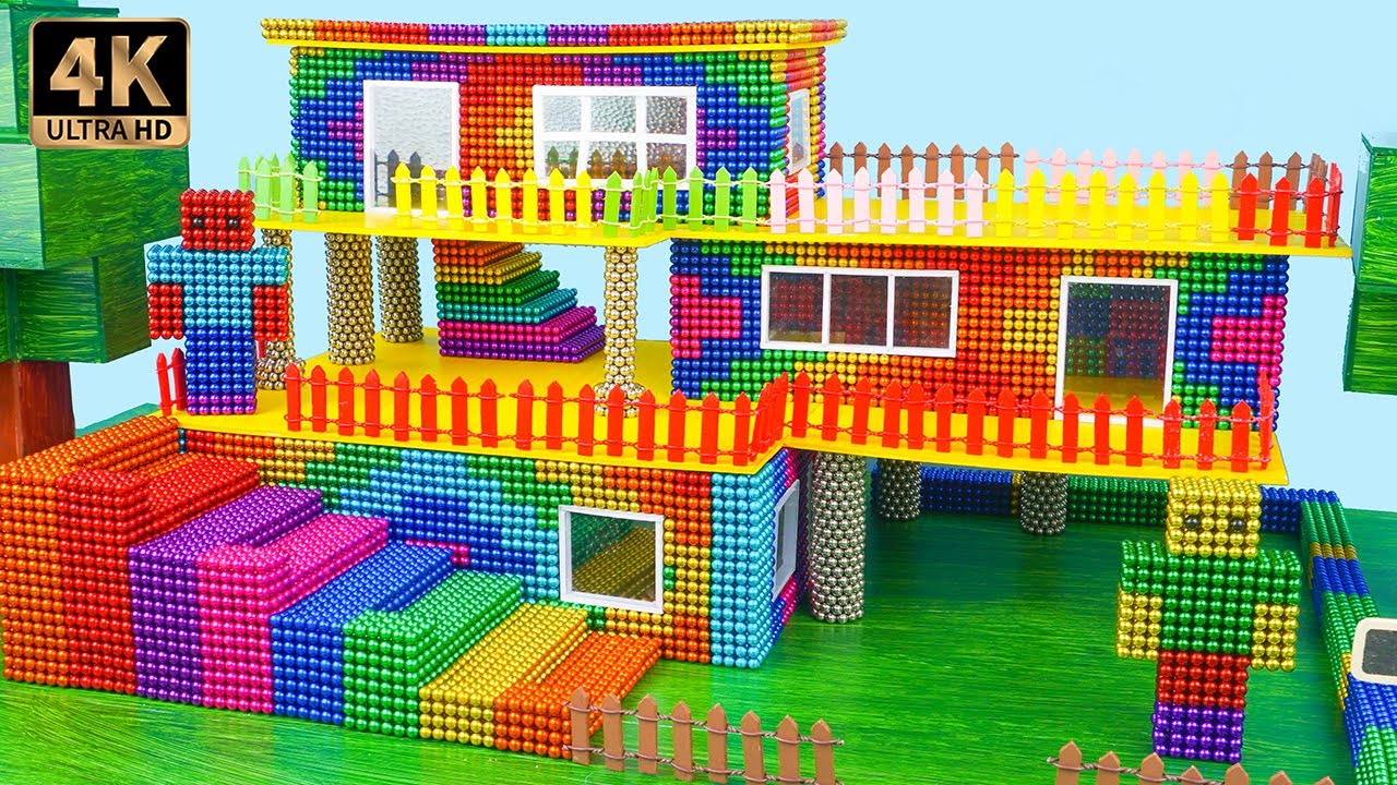 Minecraft: How to Build a Survival House in Minecraft with Magnetic ...