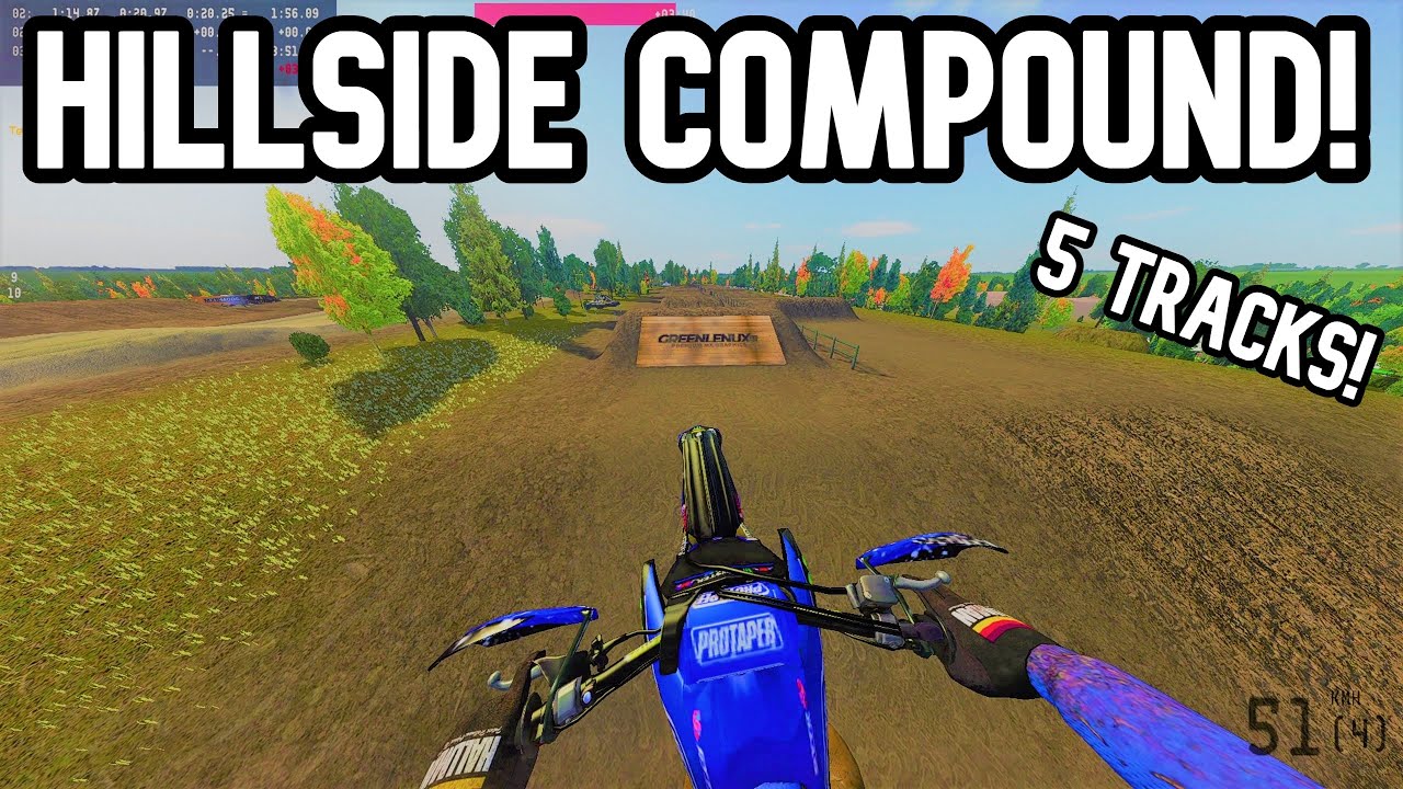THE NEW HILLSIDE COMPOUND IS SO FUN IN MX BIKES! - YouTube