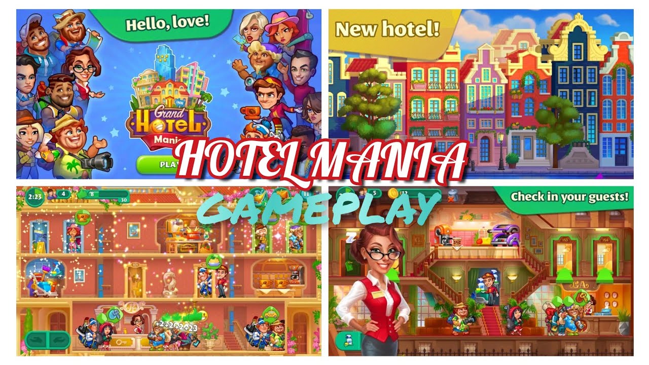 GRAND HOTEL MANIA 🏨 🌈 || GAMEPLAY || PART 1 - YouTube