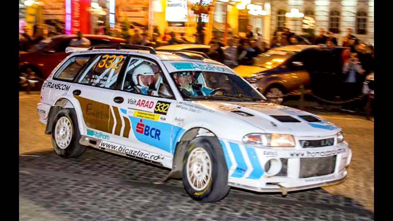 Rare Mitsubishi Lancer Wagon " Evo " Maximum Attack at Rally SS Arad ...