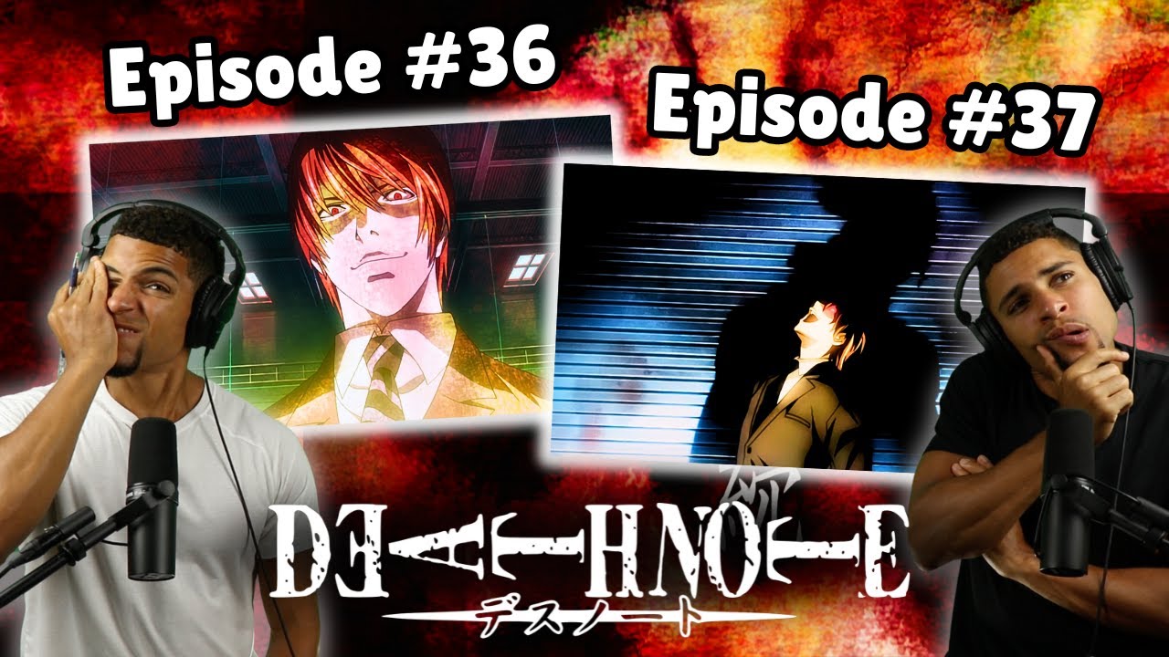 THIS SHOW MESSED US UP! | Death Note Ep. 36 & 37 REACTION! *FINALE ...