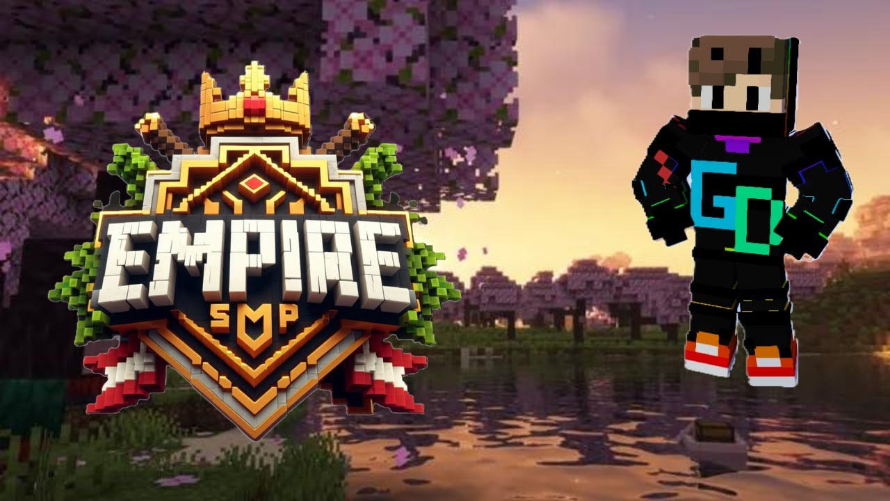 Building Enderman XP farm in Empire smp | Minecraft live | Join Now | - YouTube