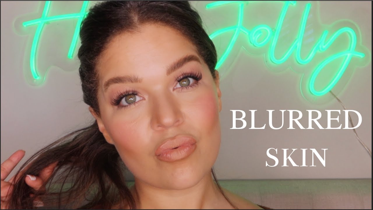 HOW TO: MINIMIZE PORES AND BLUR SKIN! tips and tricks. *natural ...