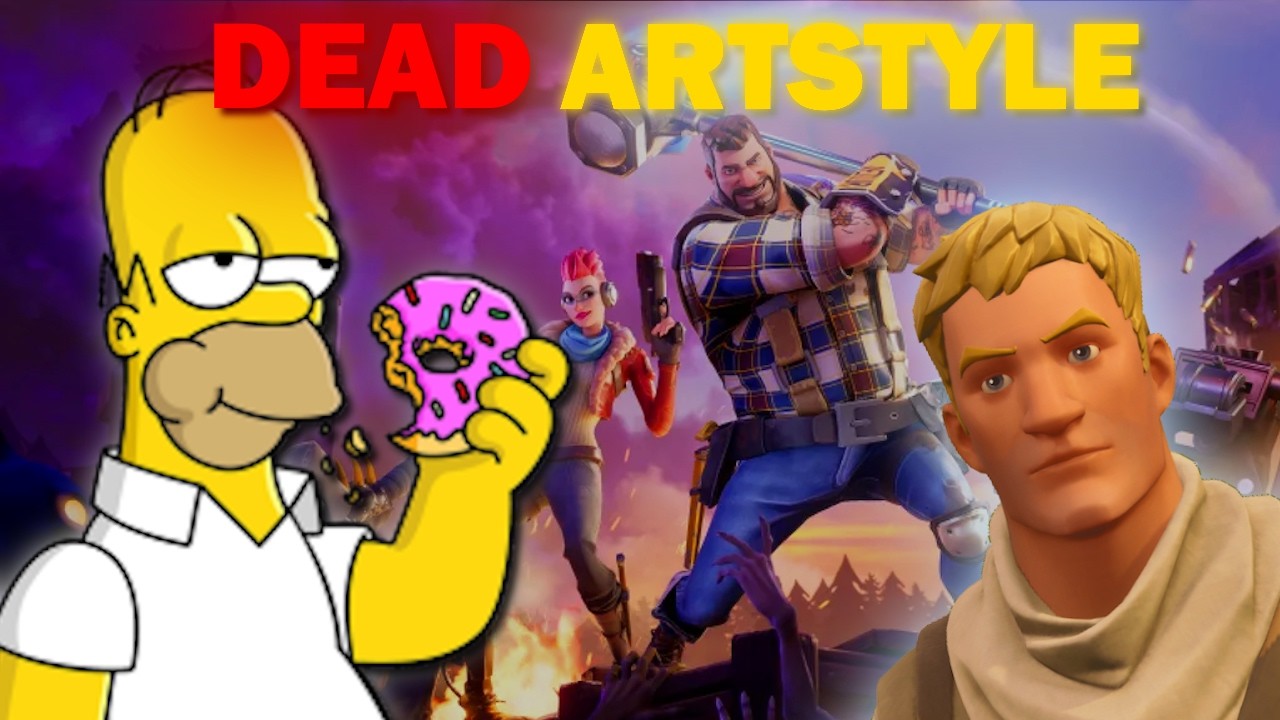 The evolution and decline of Fortnite's artstyle - YouTube