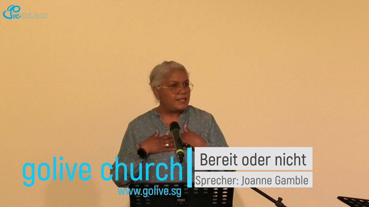 Bereit oder nicht, Joanne Gamble - YouTube