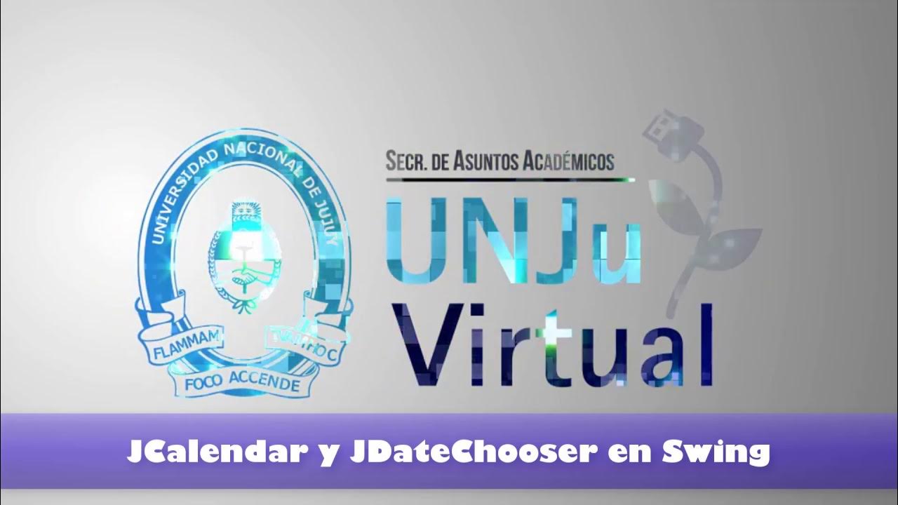 JCalendar y JDateChooser manejo de fechas en Swing - YouTube