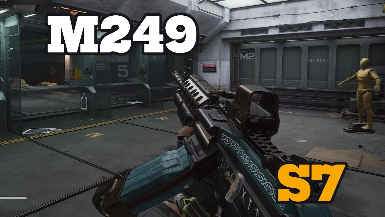BEST BUILD GUIDE "M249" - Season 7 Delta Force PC|MOBILE - YouTube
