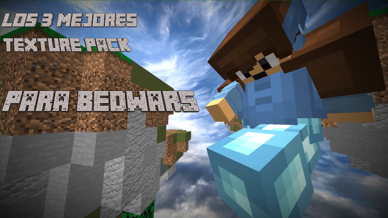 LOS 3 MEJORES TEXTURE PACKS PARA BEDWARS COLOR DEFAULT - YouTube