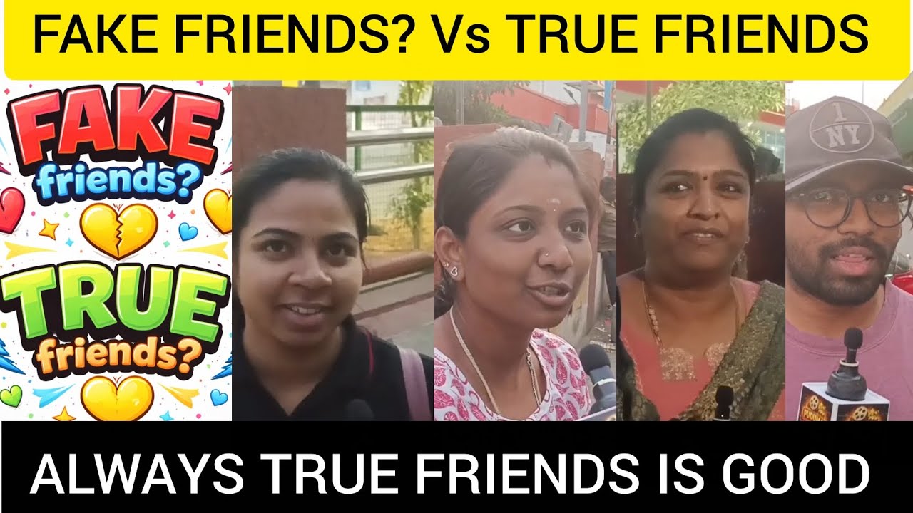 FAKE FRIENDS? Vs TRUE FRIENDS? | ALWAYS TRUE FRIENDS IS GOOD @Pudumai ...