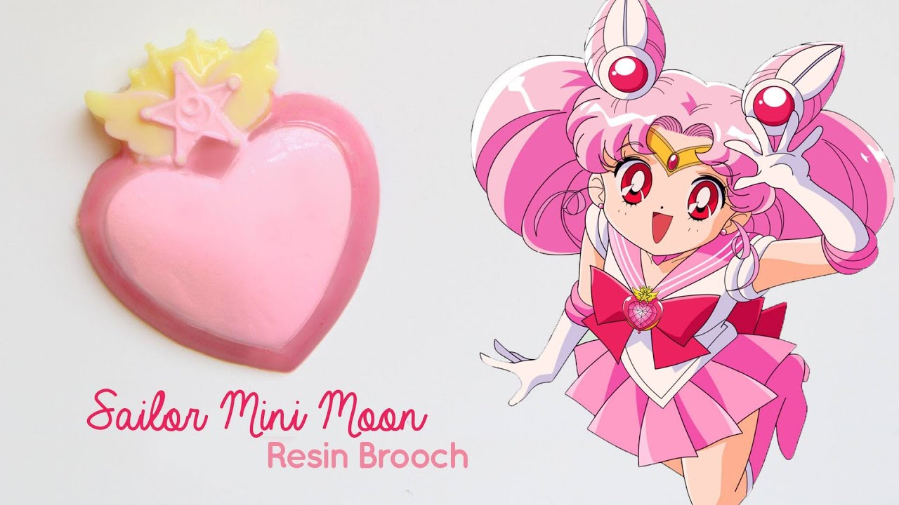 Sailor Moon Collab Series: Sailor Mini Moon Resin Brooch - YouTube