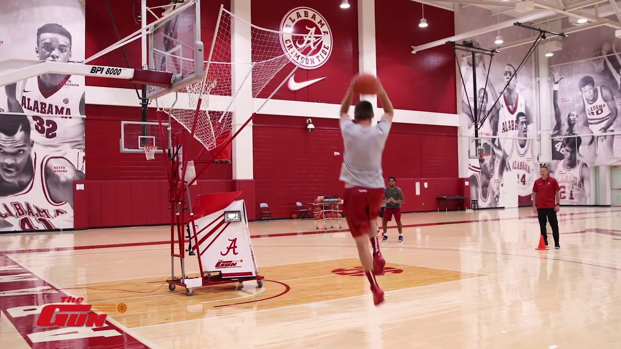 Alabama Basketball Shooting Drills - Slot Skip - Penetrate and Kick ...
