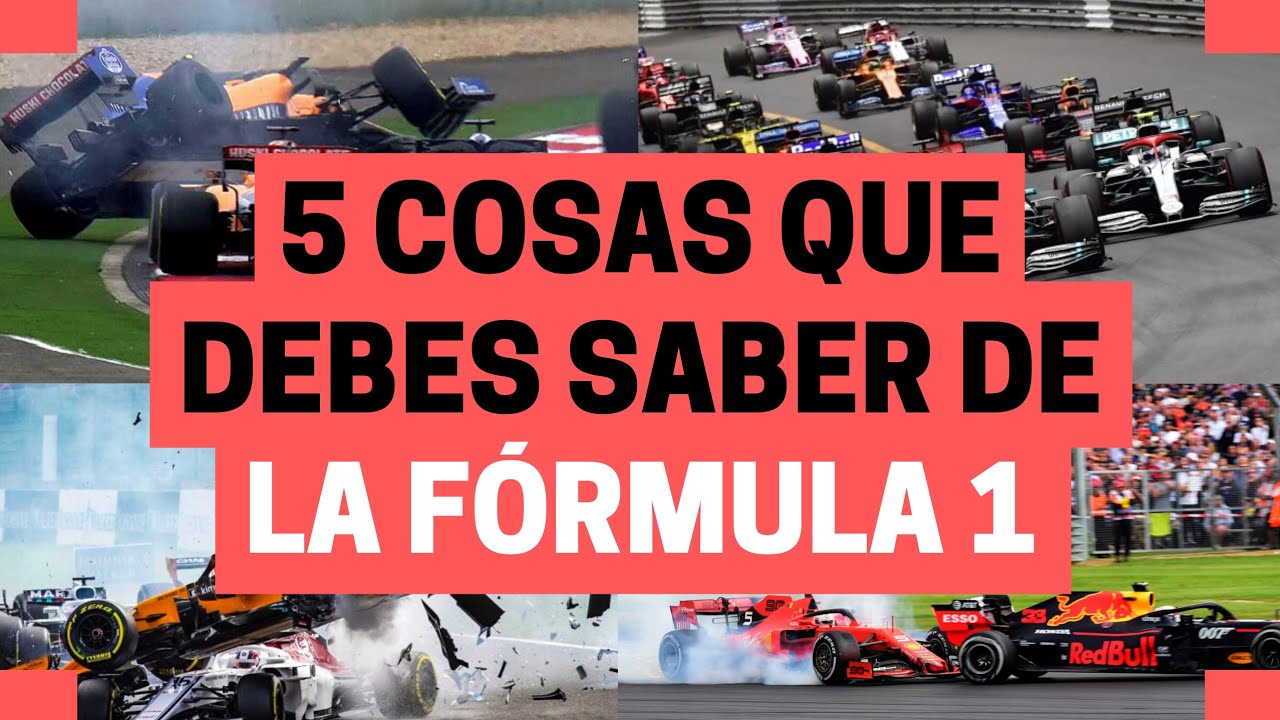 5 cosas que DEBES saber de la Fórmula 1 | Motoren Mx - YouTube