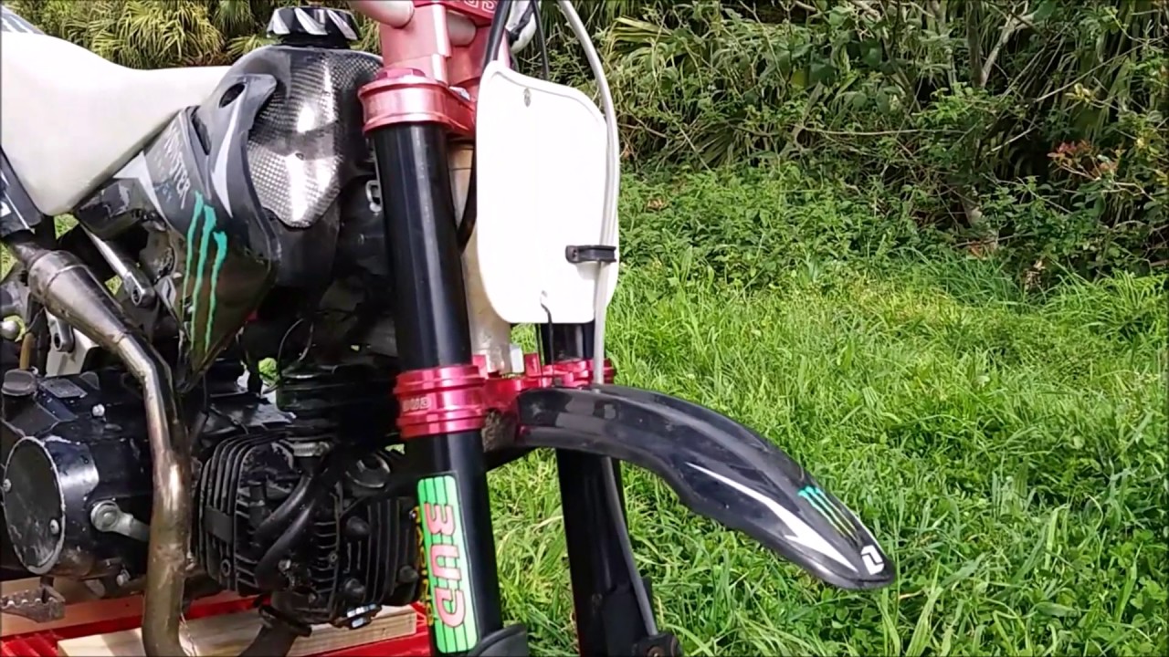 BUD Racing- Pit bike review! - YouTube