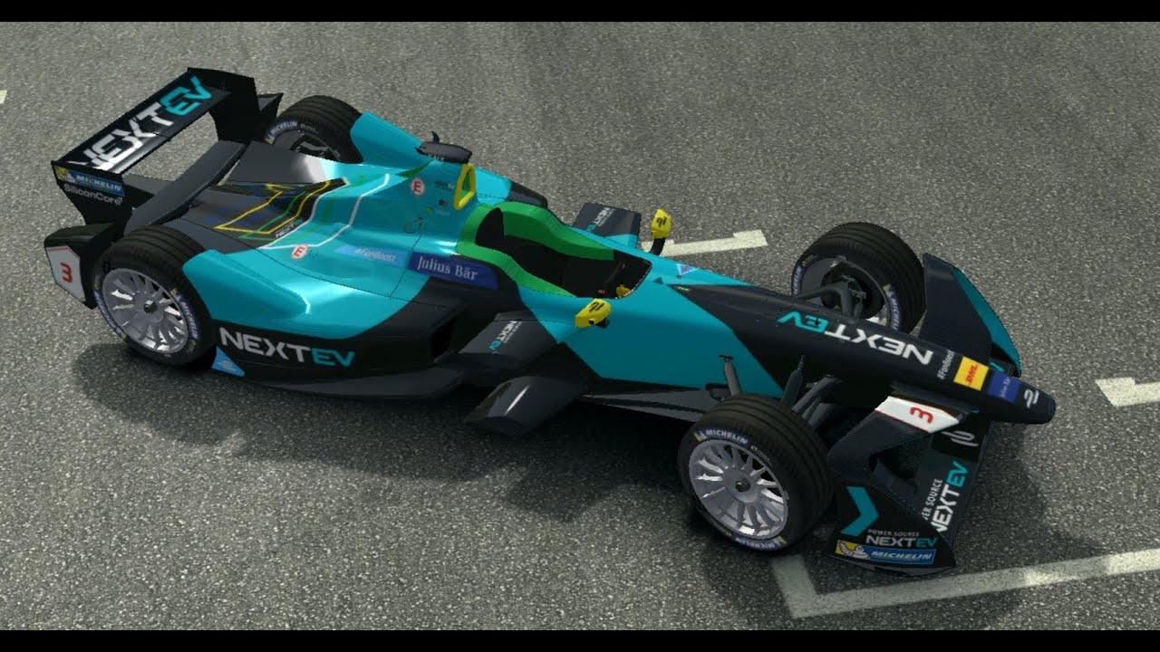 Formula E SRT05E Racing - YouTube