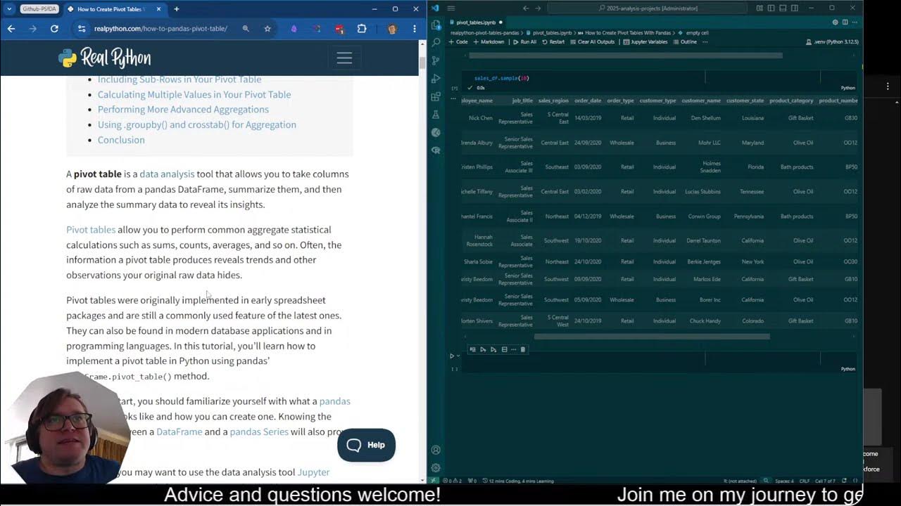 Day 11 — Pivot Tables in Python! - YouTube