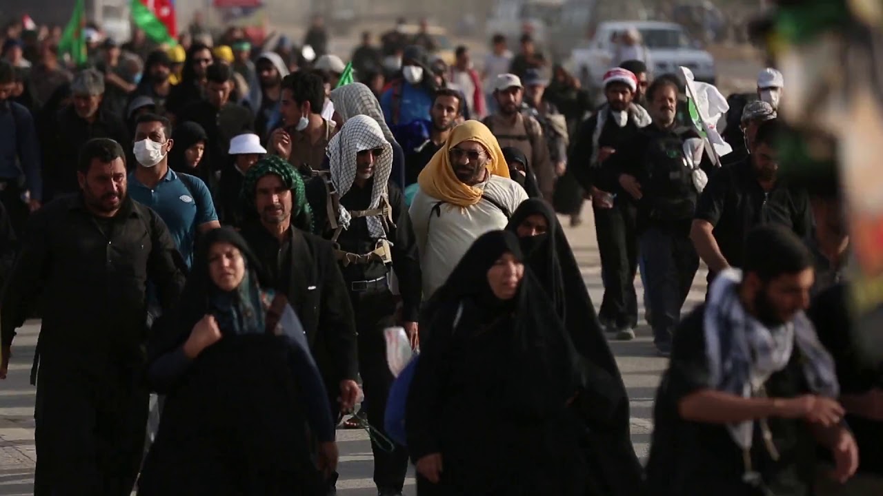 Arbaeen walk Stock Footage HD 1080p (9) - YouTube