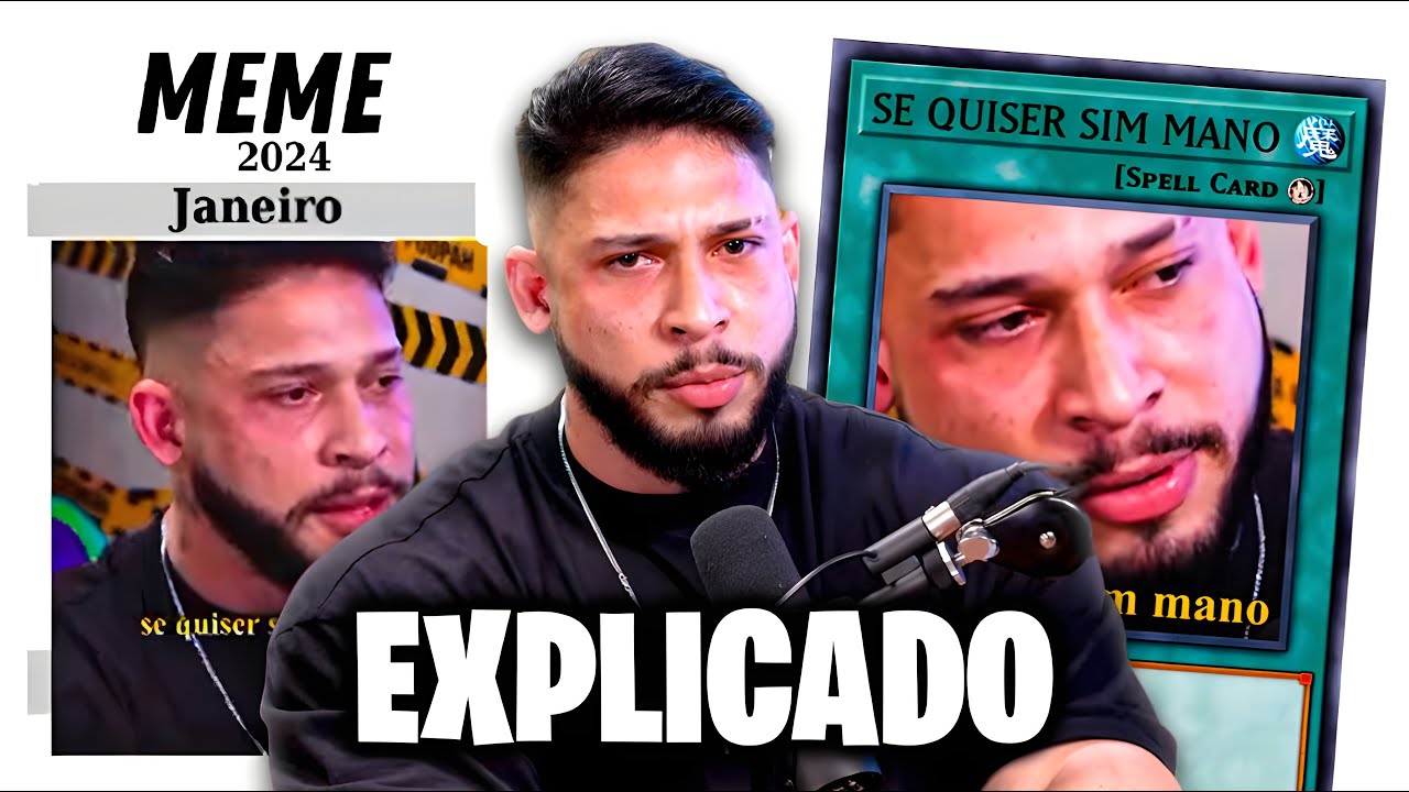 Quem Começou o Meme “Se Quiser, Sim, Mano”? Explicado - YouTube