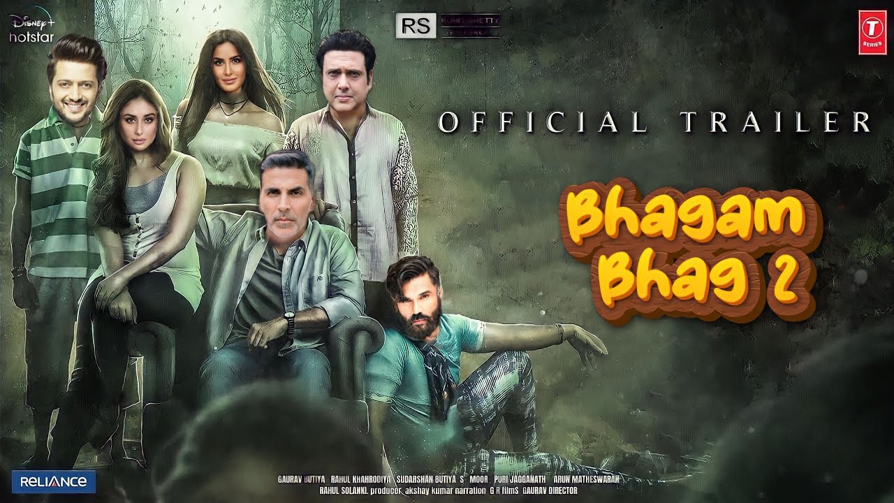 Bhagam Bhag 2 Official Trailer | Akshay Kumar, Sunil Shetty, Govinda ...