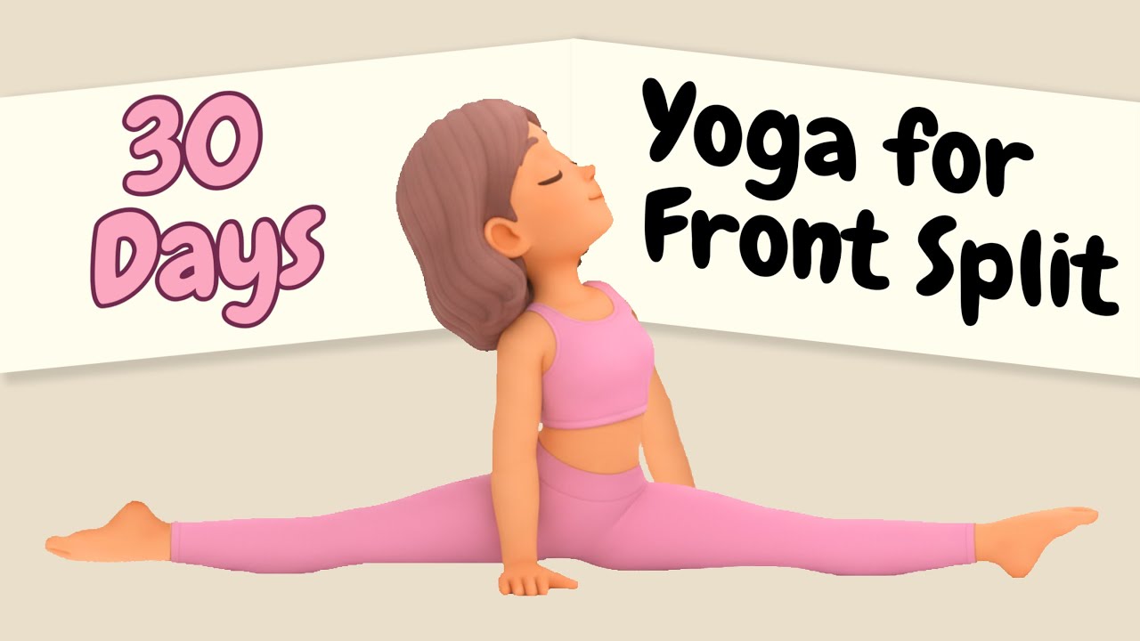 Front Split in 30 Days| Yoga for kids (EASY Beginner Tutorial) - YouTube