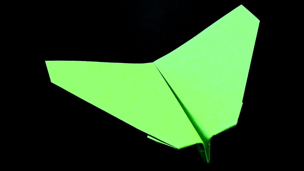 B 2 Glider How To Make A Paper Airplane One Of The Best Paper B 2 Glider How To Make A Paper Airplane One Of The Best Paper