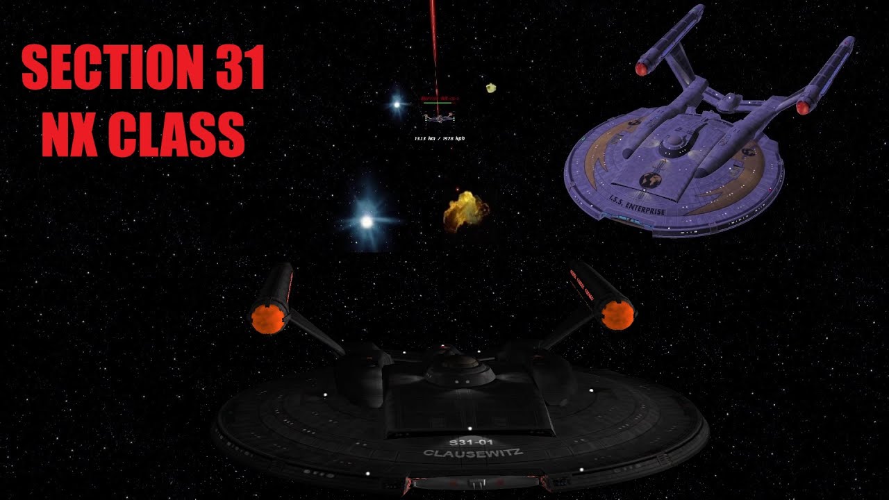 A Section 31 NX Class!???? - Mirror Universe - Star Trek Ship Battles ...