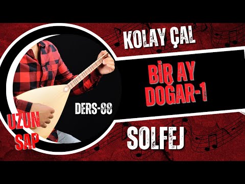 Bir ay doğar-solfej(Uzun sap Bağlama-1)