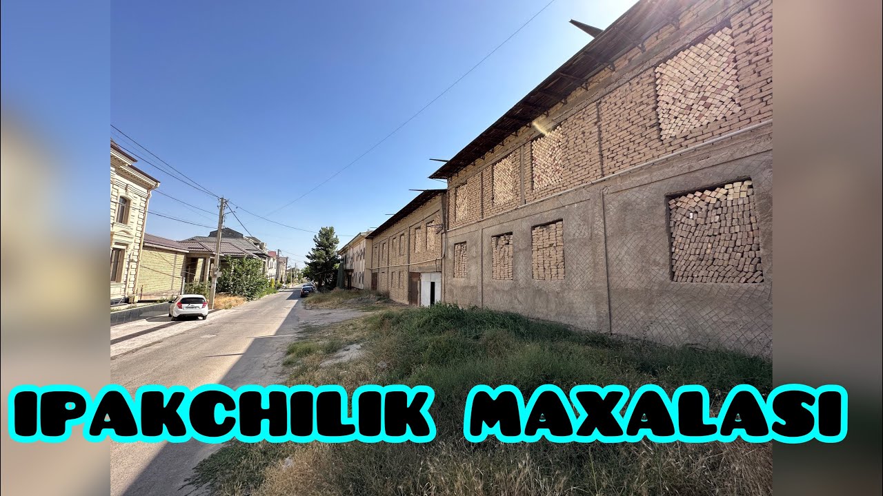 12 sotix IPAKCHILIK maxalasi SHAYXONTOXUR tumani - YouTube