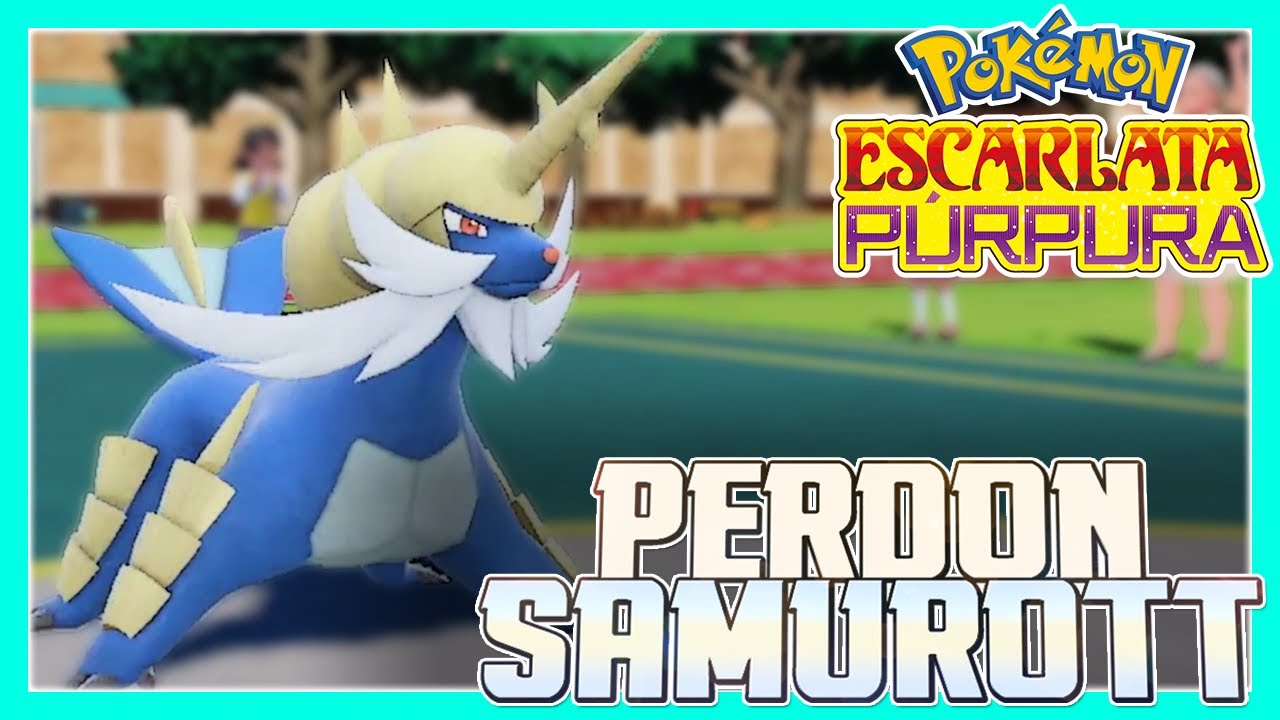 SAMUROTT... SOLO QUERÍA USAR a SAMUROTT en POKÉMON PÚRPURA, NO ACABAR ...