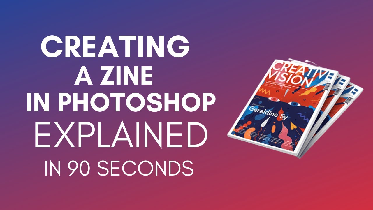 How To Create A Zine In Photoshop In 2024? - YouTube